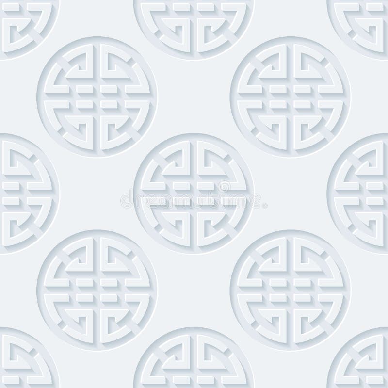 Traditional Chinese Seamless Pattern Stock Vector - Illustration of ...