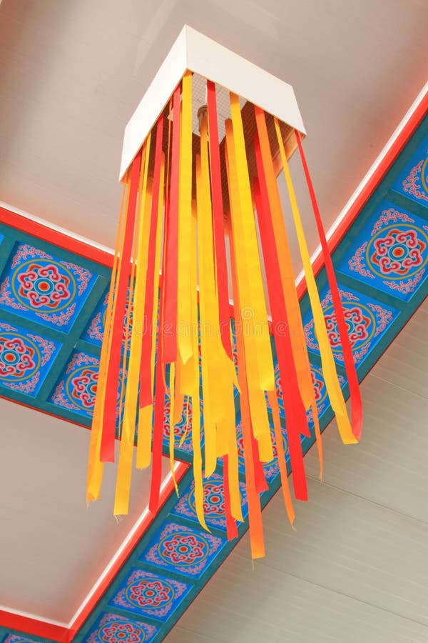 Decorative Ceiling Traditional Chinese Stock Image - Image of holy ...