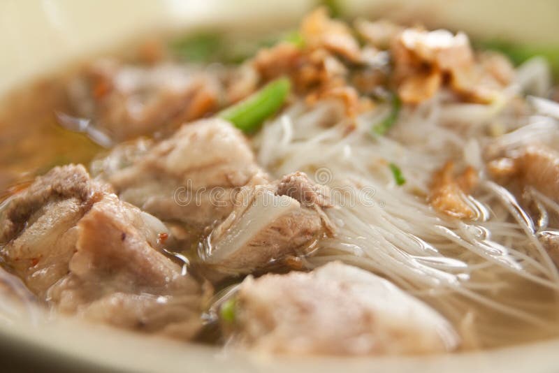Traditional Chinese Style Food, Noodle Stock Photo - Image of thai ...