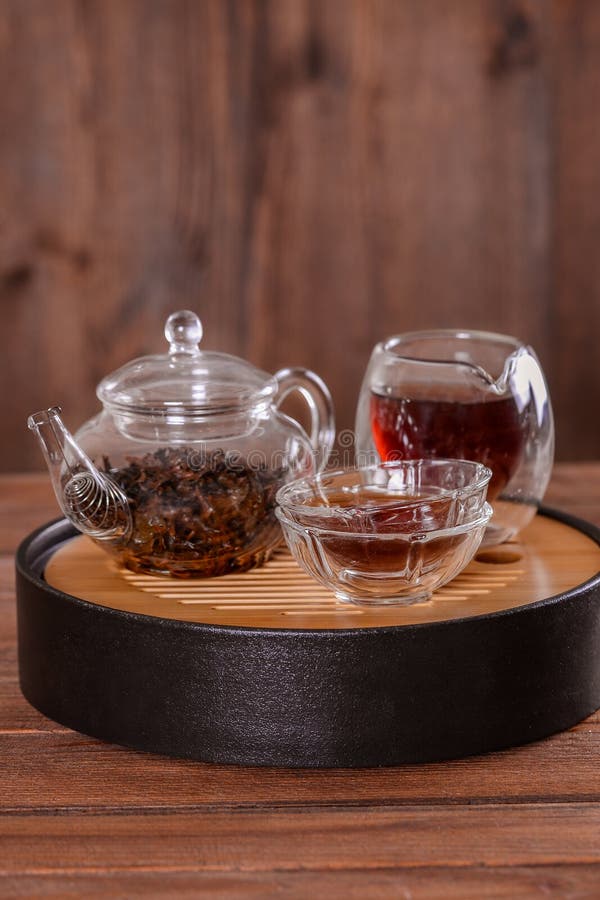 Traditional Chinese Tea Ceremony Accessories Pair Stock Image - Image ...