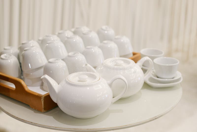 Traditional Chinese Tea Pot in the Wedding Ceremony Stock Photo - Image ...