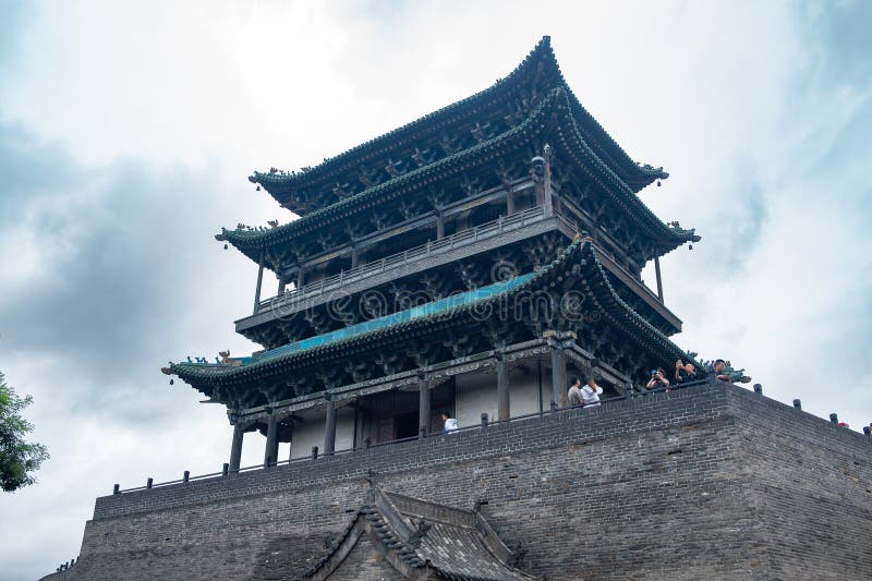 A Traditional Chinese Temple Stock Image - Image of majestic ...
