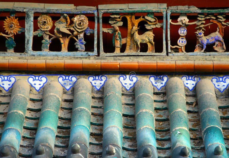 Chinese Tile Roof stock image. Image of ancient, tile - 22045315