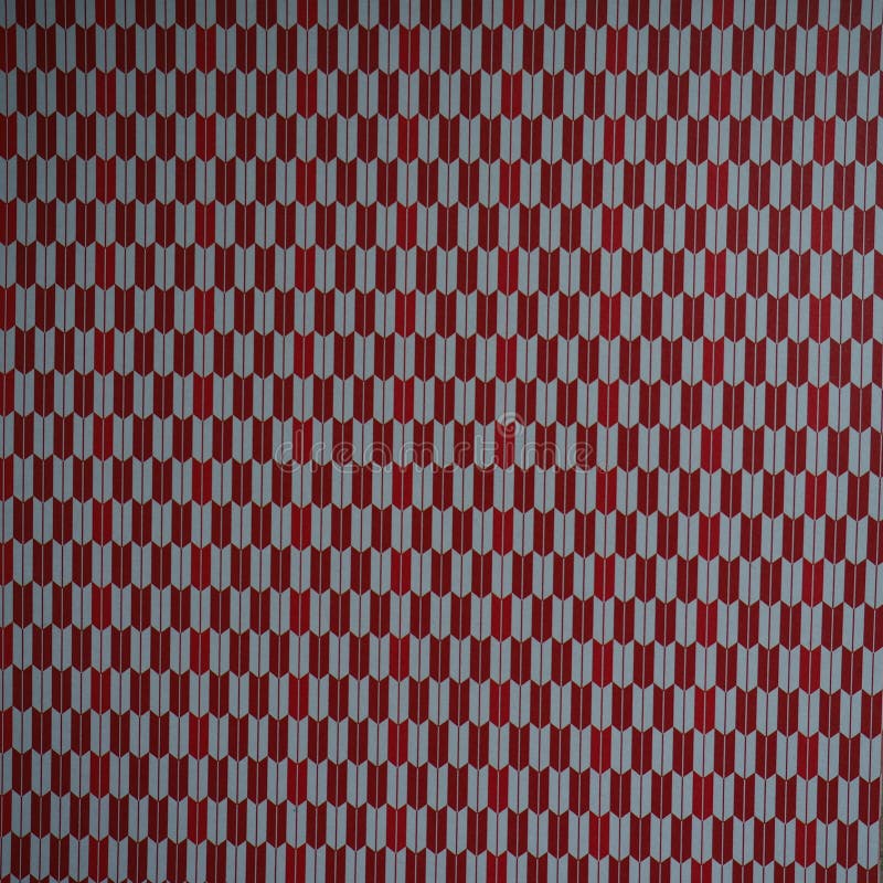 Traditional Japanese Patterns with Arrow Feather Theme in Red and White ...