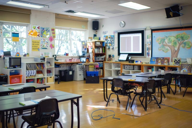 A Traditional Classroom Transitioning into an Interactive Digital ...
