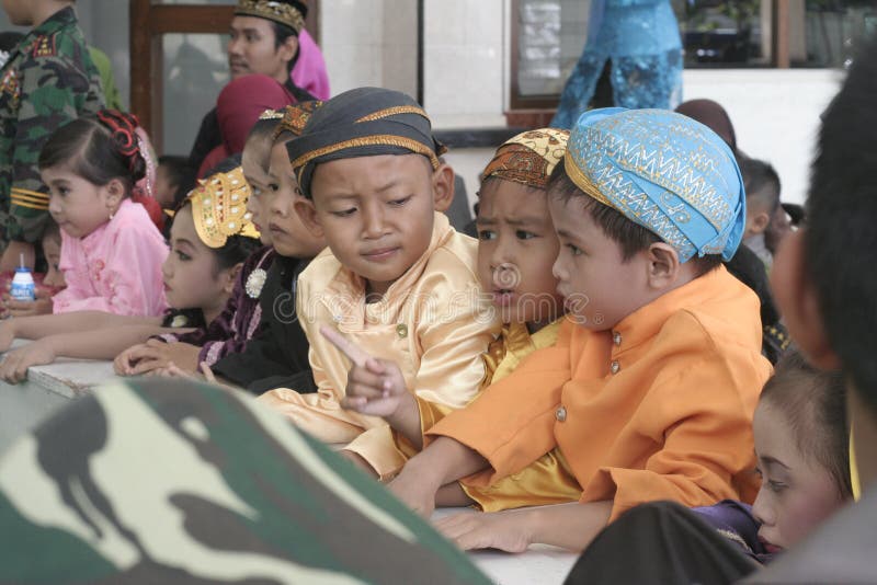 Traditional Clothes from Central Java Editorial Stock Image - Image of ...