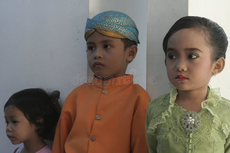 TRADITIONAL CLOTHES from CENTRAL JAVA Editorial Photography - Image of ...