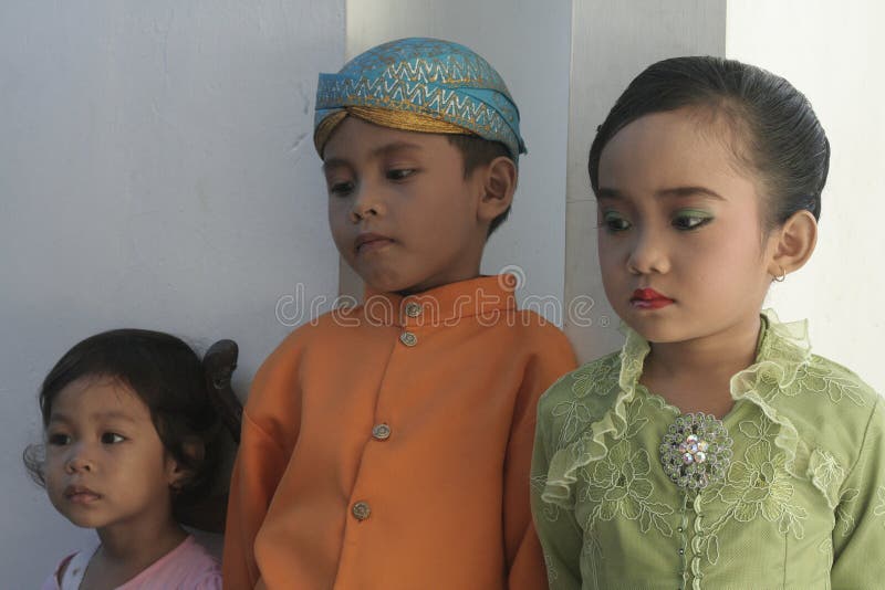 TRADITIONAL CLOTHES from CENTRAL JAVA Editorial Photography - Image of ...