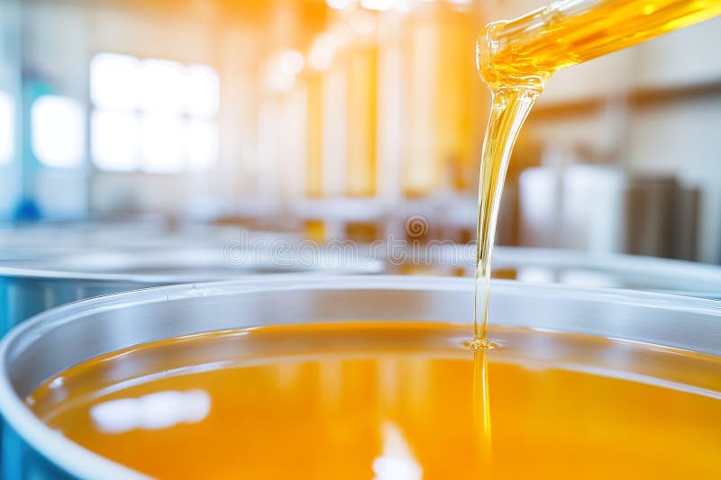 Traditional Cold Press Extraction of High Quality Sunflower Oil Stock ...