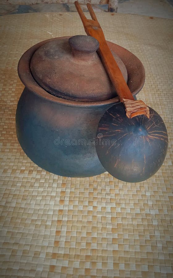 Old Traditional Cooking Utensils, Located on Solo City Indonesia Stock ...