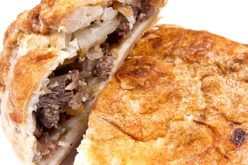 Traditional Cornish Pastie stock photo. Image of sliced - 43272388