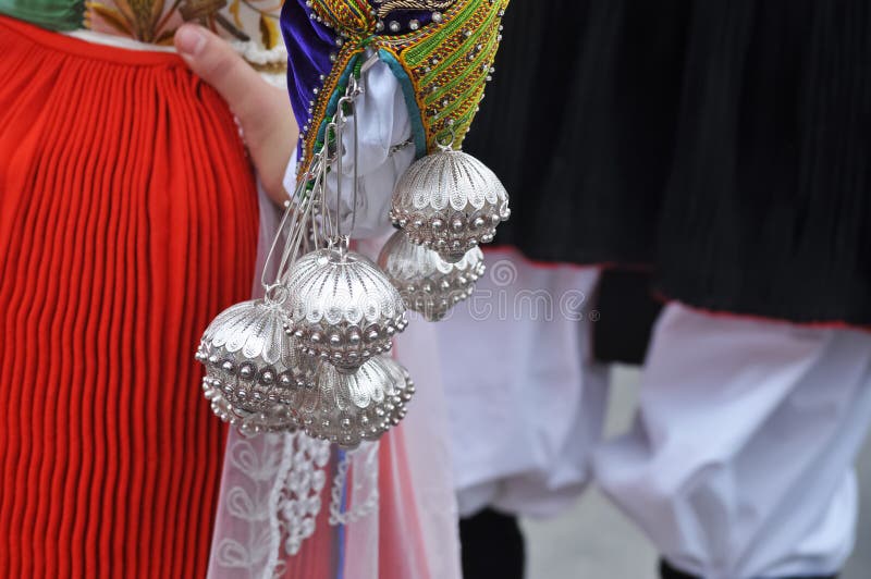 Traditional costume sleeve stock image. Image of decoration - 90950147