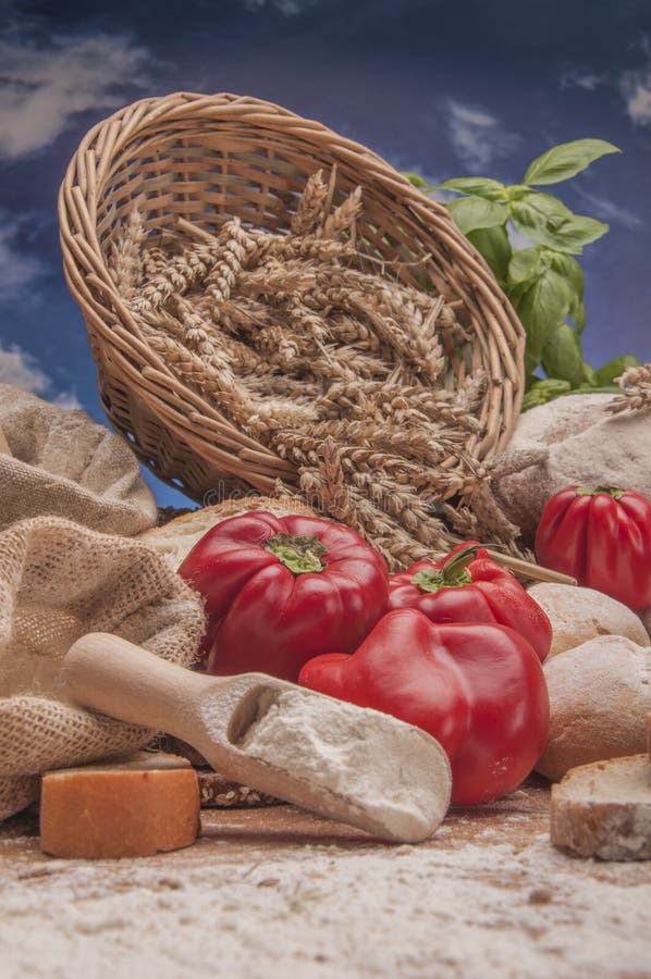 Traditional country food stock photo. Image of nature - 34554148