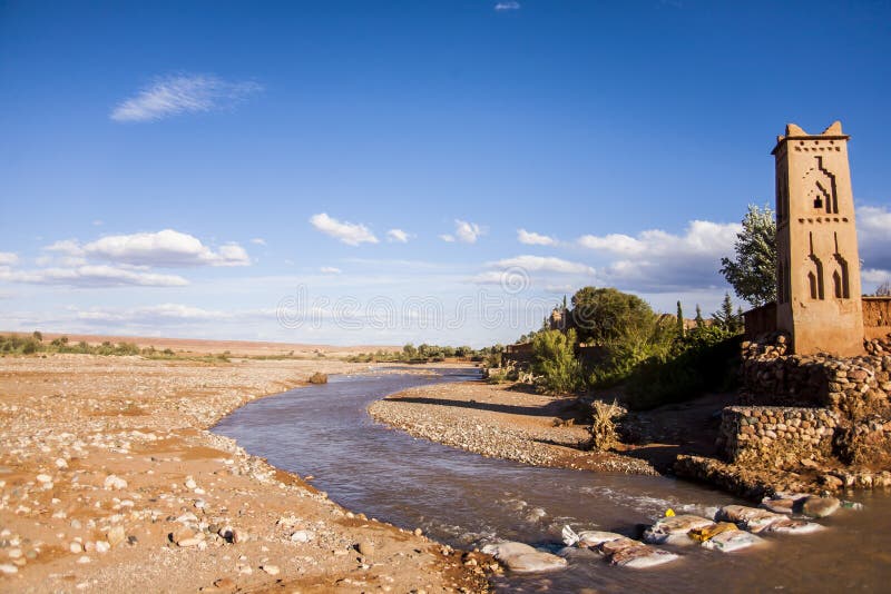 Traditional County in Morocco, Northern Africa Stock Photo - Image of ...