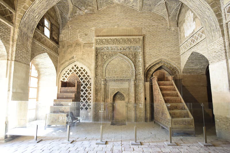 Mosque interior in Iran stock photo. Image of dome, interior - 92450842