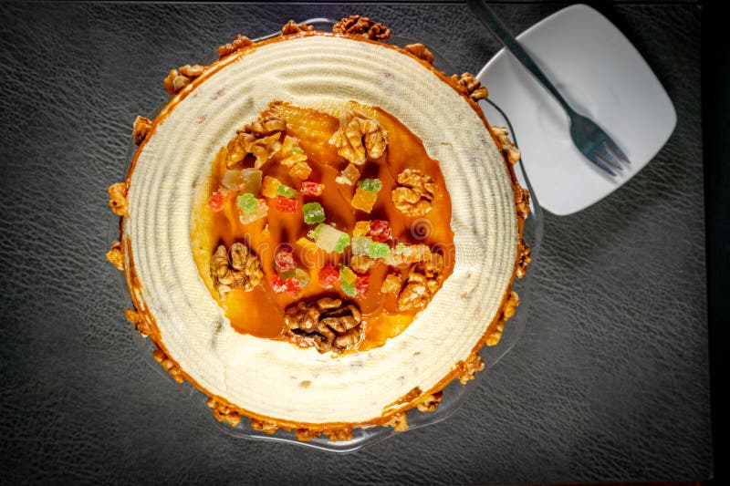 Traditional Curd Cake Dessert Pascha Stock Image - Image of easter ...