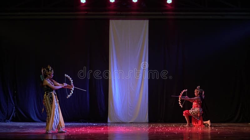 Traditional Dance Performance on Stage Stock Footage - Video of ...