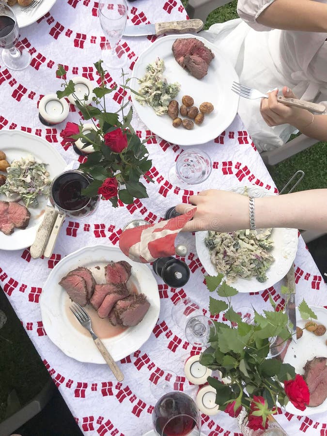 The Traditional Danish Student Celebration Stock Photo - Image of ...
