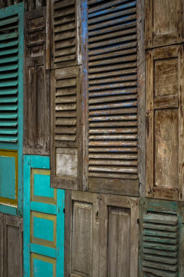 Traditional Decorative Classic Wooden Windows Stock Photo - Image of ...