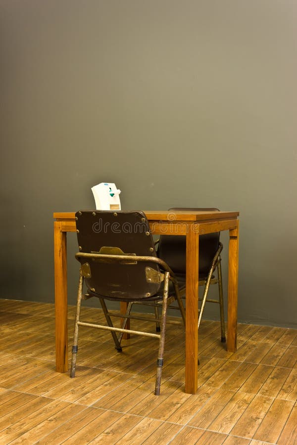 Traditional Dining Room with Tables and Chairs. Stock Photo - Image of ...