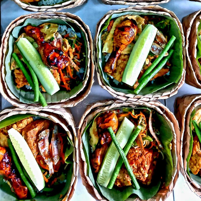 Traditional dishes tegal stock image. Image of seafood - 264387749