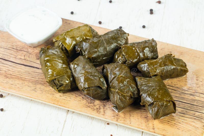 Traditional dolma stock image. Image of grape, dolmas - 127602083