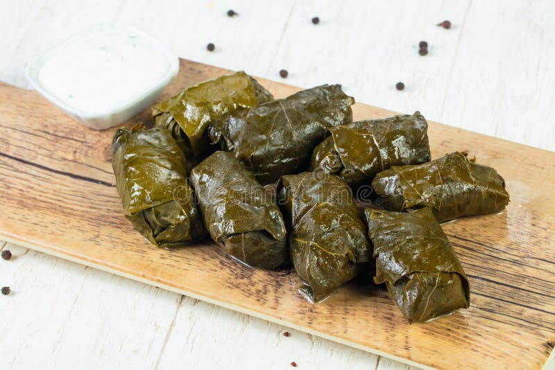 Traditional dolma stock image. Image of leaf, meal, grape - 122269719