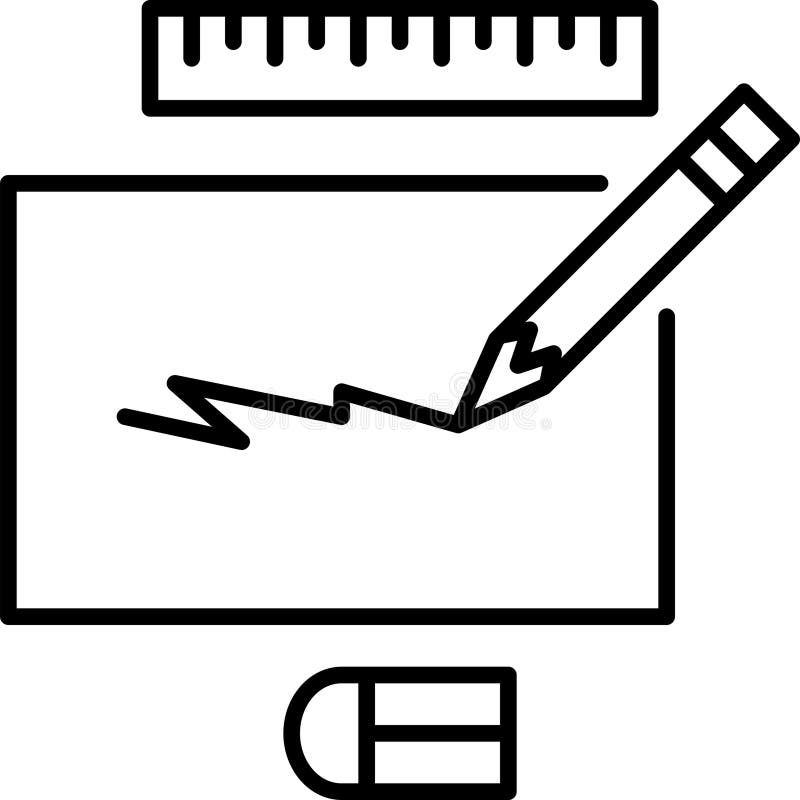 Traditional Drawing stock vector. Illustration of drawing - 349586376