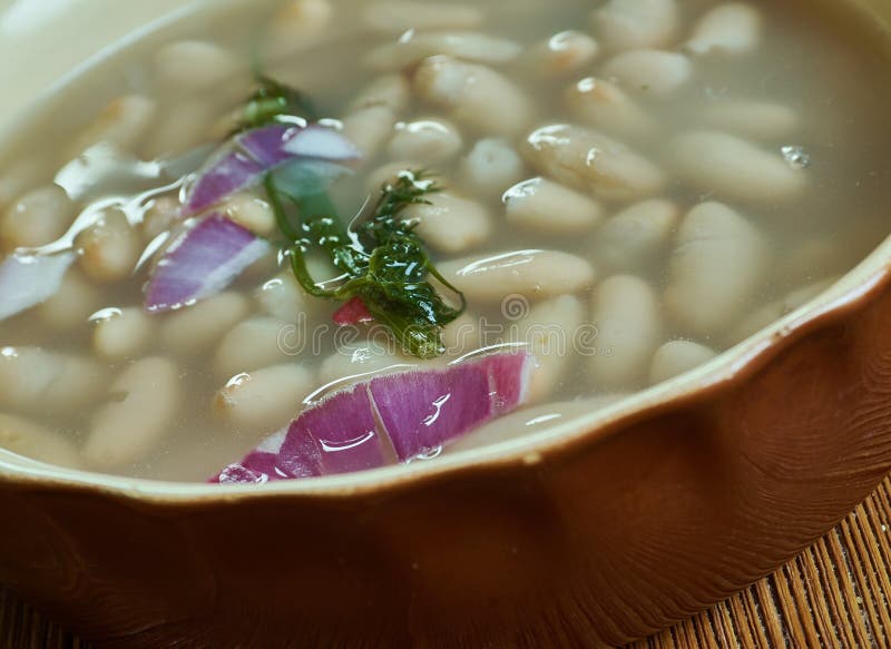 Traditional Dutch Brown Bean Soup Stock Image - Image of onion, lunch ...