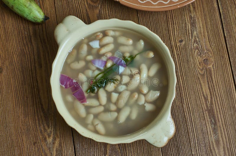 Traditional Dutch Brown Bean Soup Stock Image - Image of bowl, onion ...