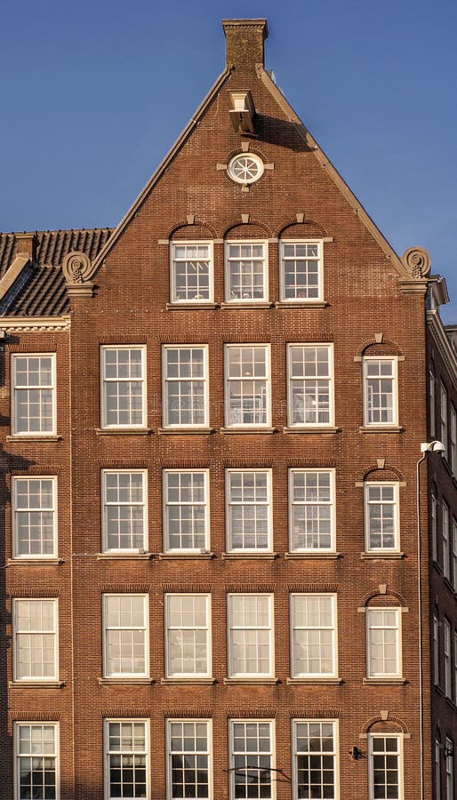 Traditional dutch windows stock image. Image of bricks - 34494751