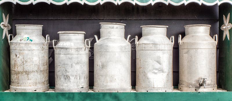 Dutch Milk Cans Stock Photos - Free & Royalty-Free Stock Photos from ...