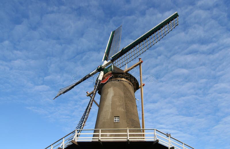 Traditional Dutch Windmill Picture. Image: 3569111