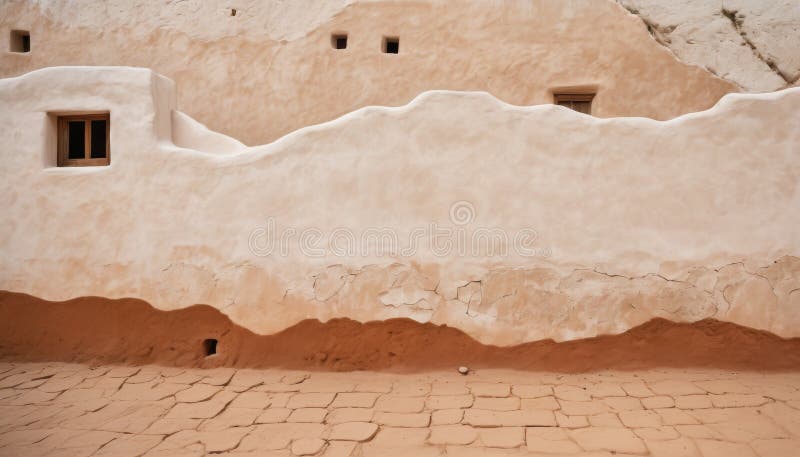 Ancient Mud Brick Architecture Stock Photo - Image of clay, earth ...