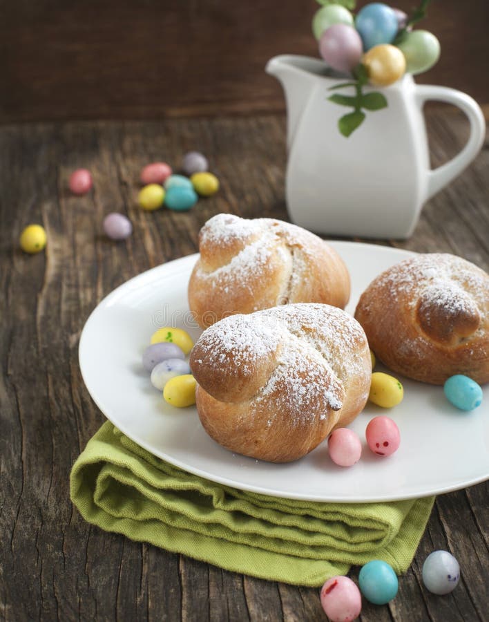Easter bread basket stock photo. Image of bakery, fresh - 36696922