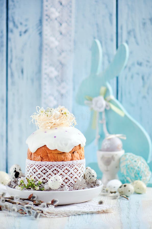 Traditional easter cake stock photo. Image of dessert - 66574006