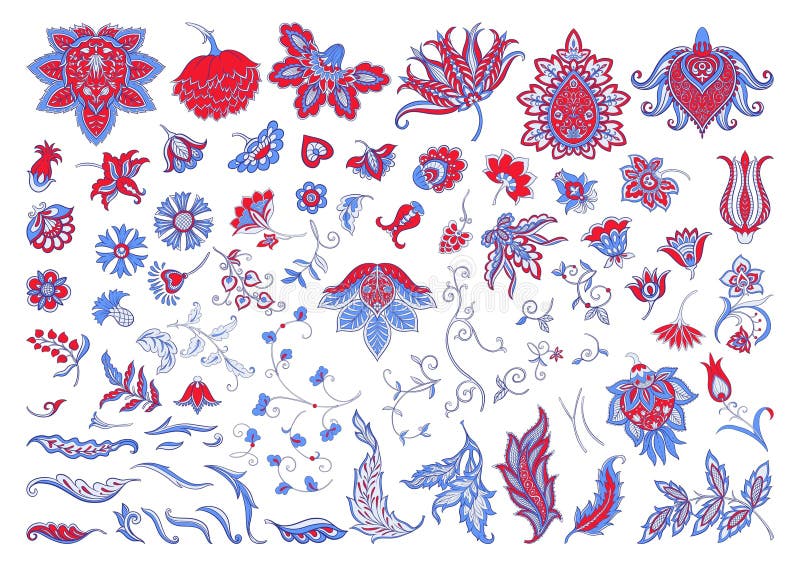 Traditional Eastern Classical Luxury Old Fashioned Floral Ornament ...