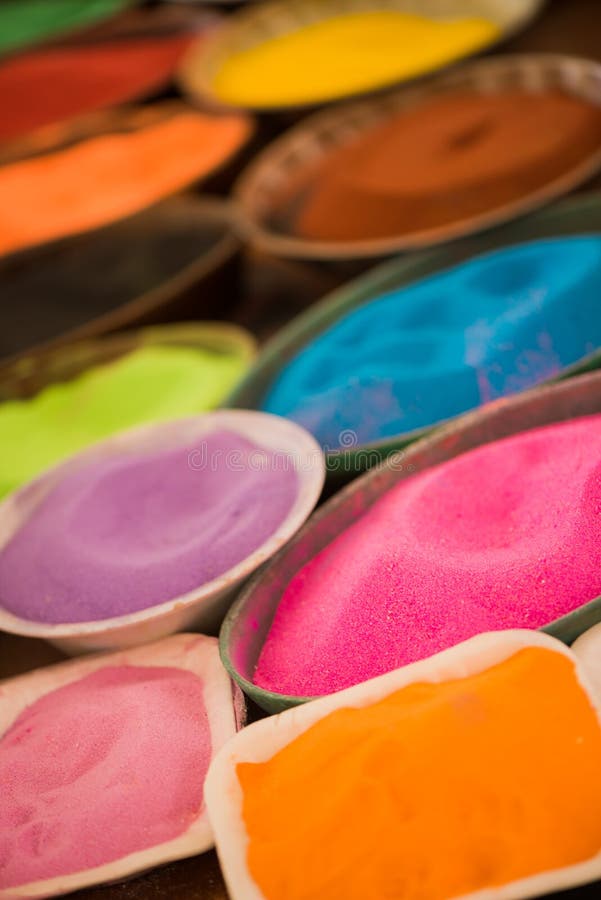 Sand Multicolor, Chamarel Mauritius Stock Photo - Image of tree, effect ...