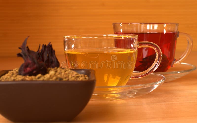 Traditional Egyptian Tea Karkade Stock Photo - Image of helba ...