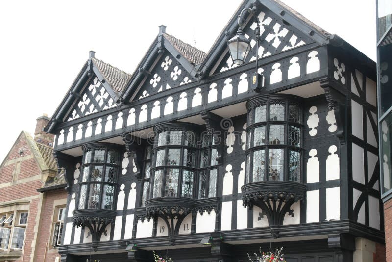 Traditional English Building Editorial Stock Image - Image of typical ...