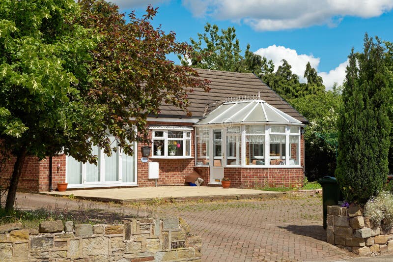 Traditional English House in Spring Stock Image - Image of pretty ...