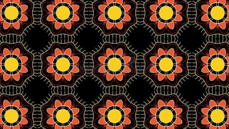 Estonian Mulgi Loop Pattern 9 Stock Footage - Video of mulgi, design ...