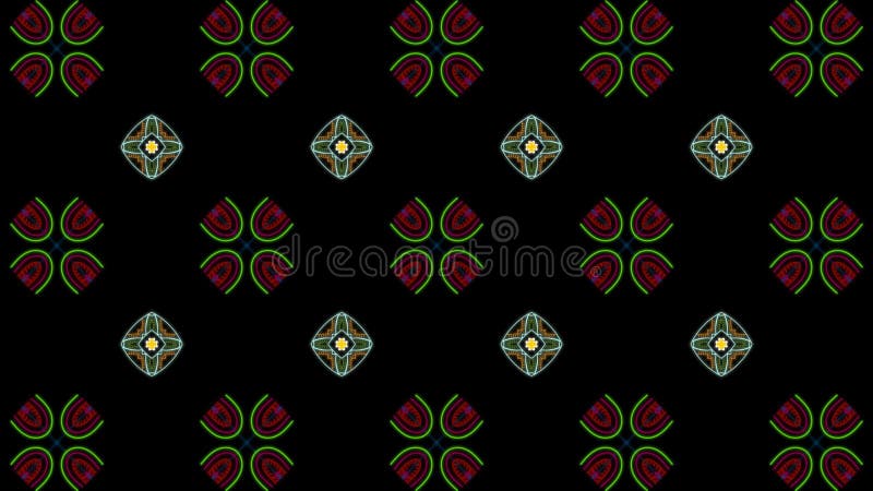 Estonian Mulgi Loop Pattern 9 Stock Footage - Video of mulgi, design ...