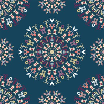 Regal Indian Pattern Stock Illustrations – 104 Regal Indian Pattern ...