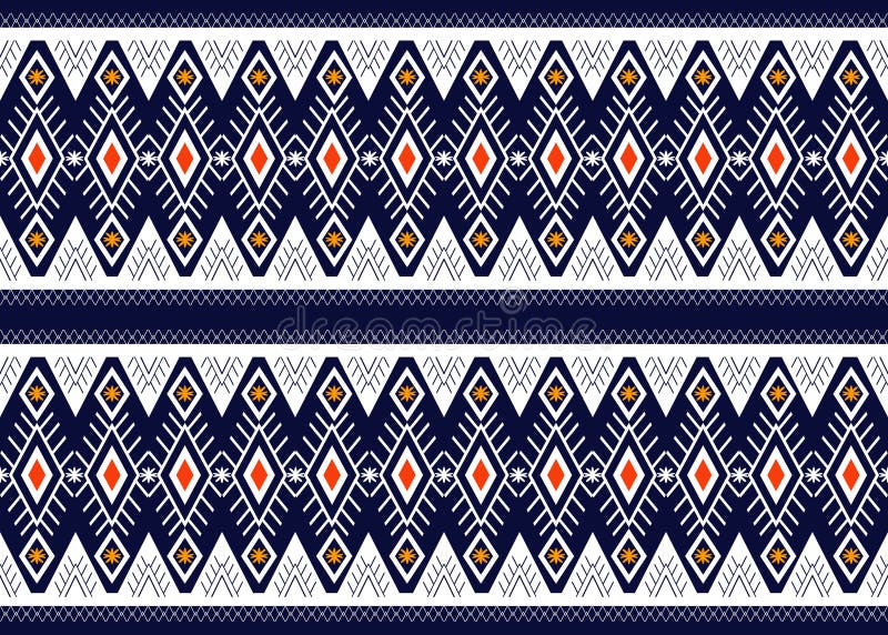 Traditional Ethnic Pattern Textile Design the Design Combines Diamond ...
