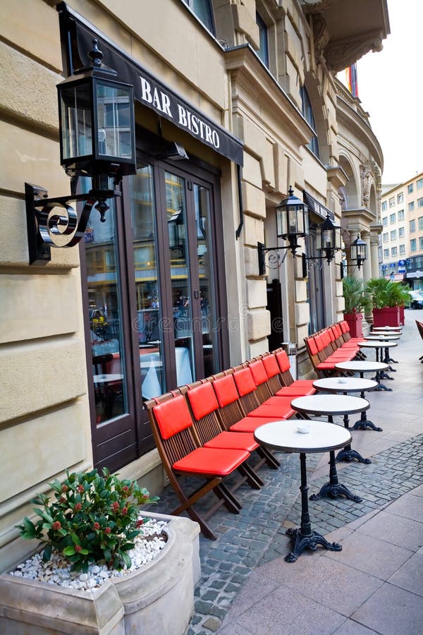 Traditional European Street Architecture Stock Image - Image of flowers ...