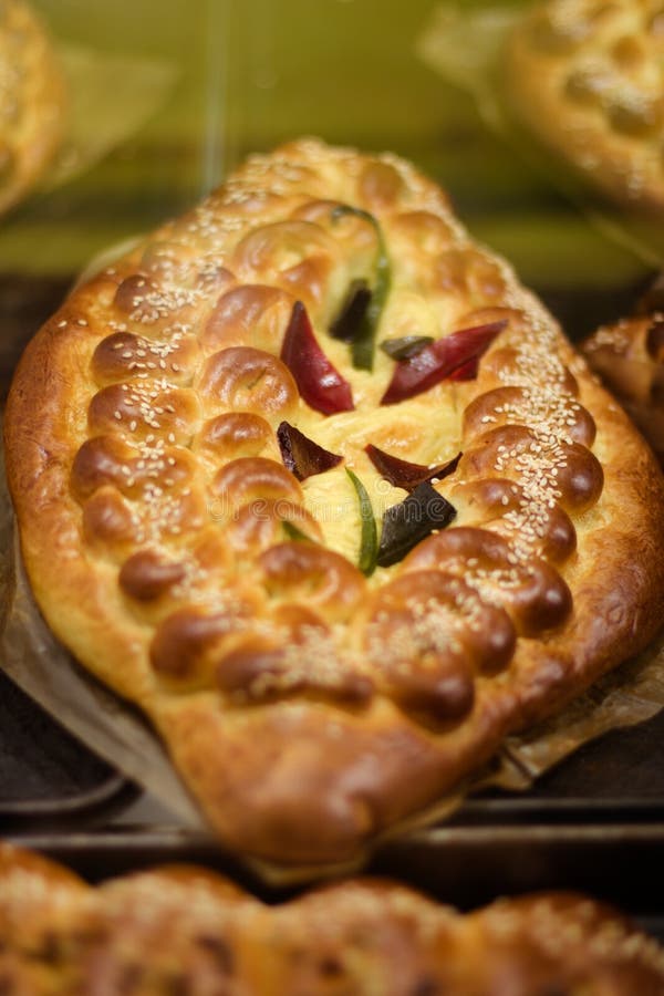 Fair Bread with Sesame and Acitron Stock Image - Image of delicious ...