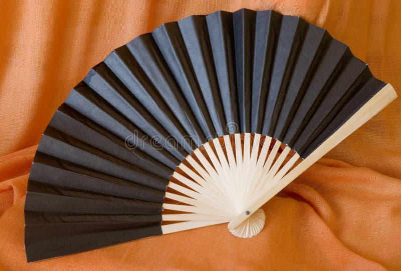 Traditional fan stock photo. Image of black, asian, traditional - 2729752