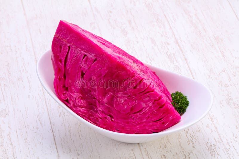 Traditional Fermented Cabbage Stock Photo - Image of delicious ...