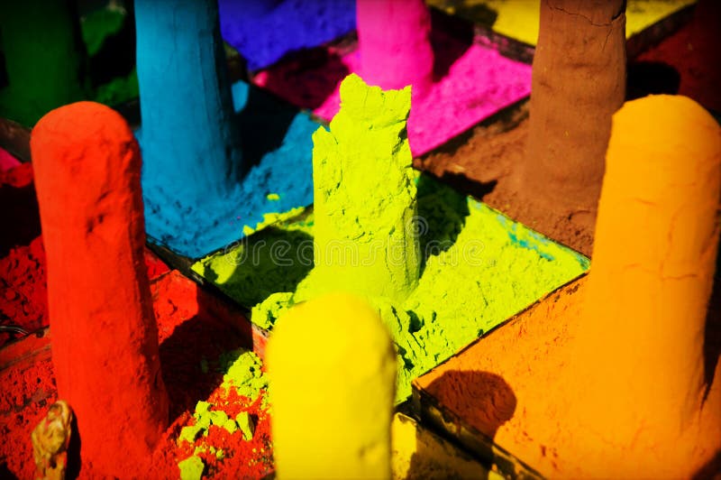 Colors, India. stock image. Image of india, colors, hinduism - 4849209